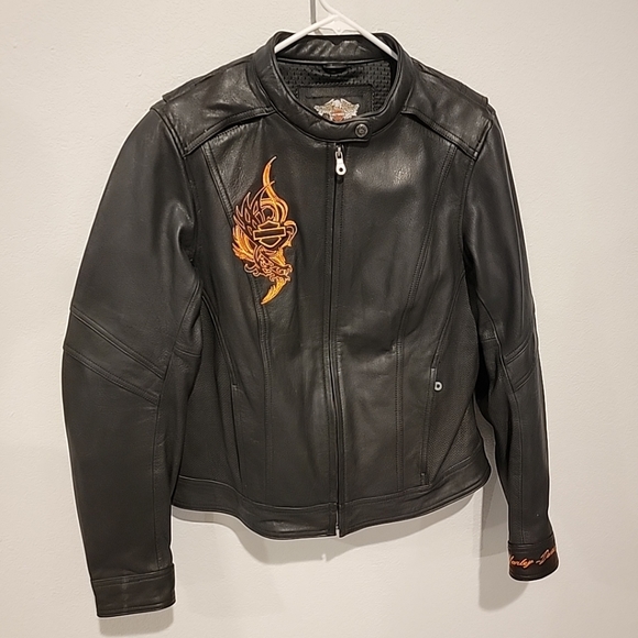 Harley-Davidson | Jackets & Coats | Harley Davidson Womens Leather ...
